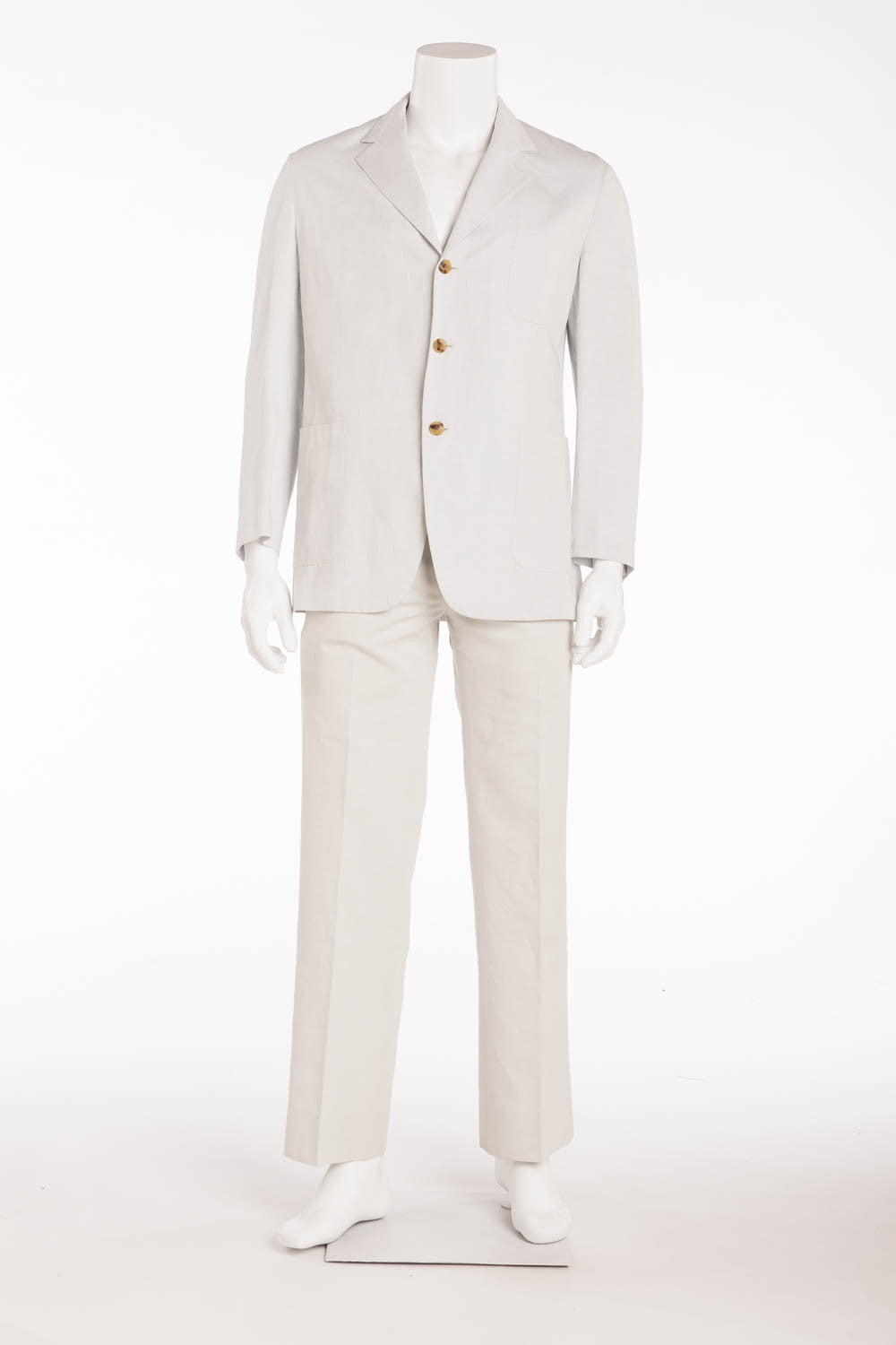 Authentic Hermes - 2PC Light Blue Suit - IT 54 – LUXHAVE